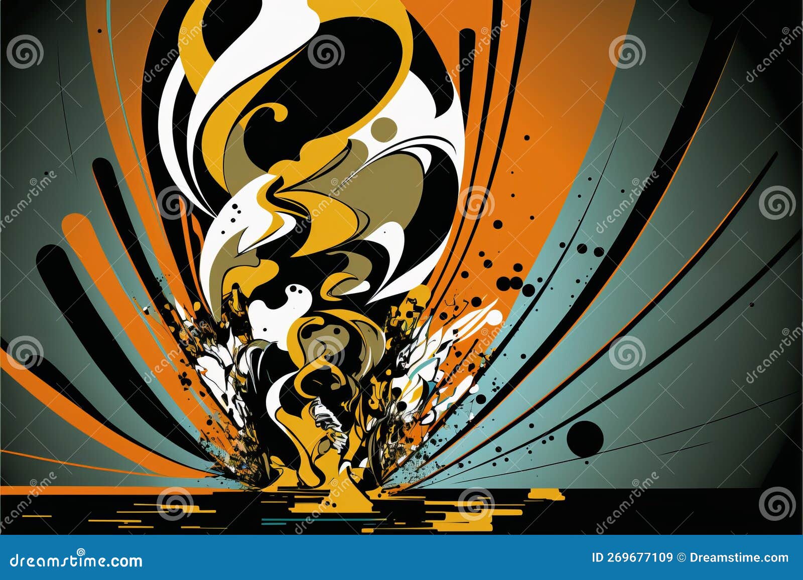Reliability Abstract Art (generative AI) Stock Illustration ...
