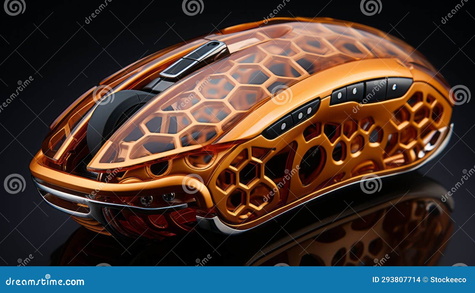 Unique Computer Mouse with Futuristic Glamour and Smooth Functionality ...
