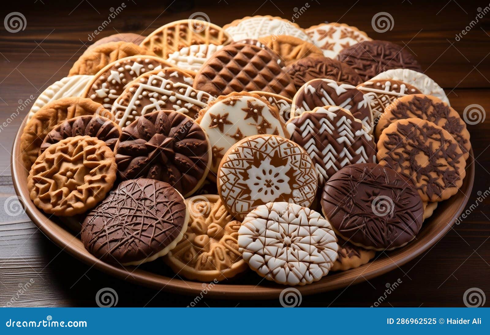 Unique Cookie Flavors. Generative AI Stock Image - Image of appetizing ...