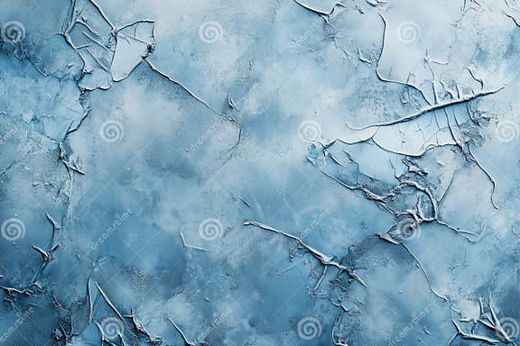 Unique Cool Blue Plaster Texture with Varied Patterns and Tones ...