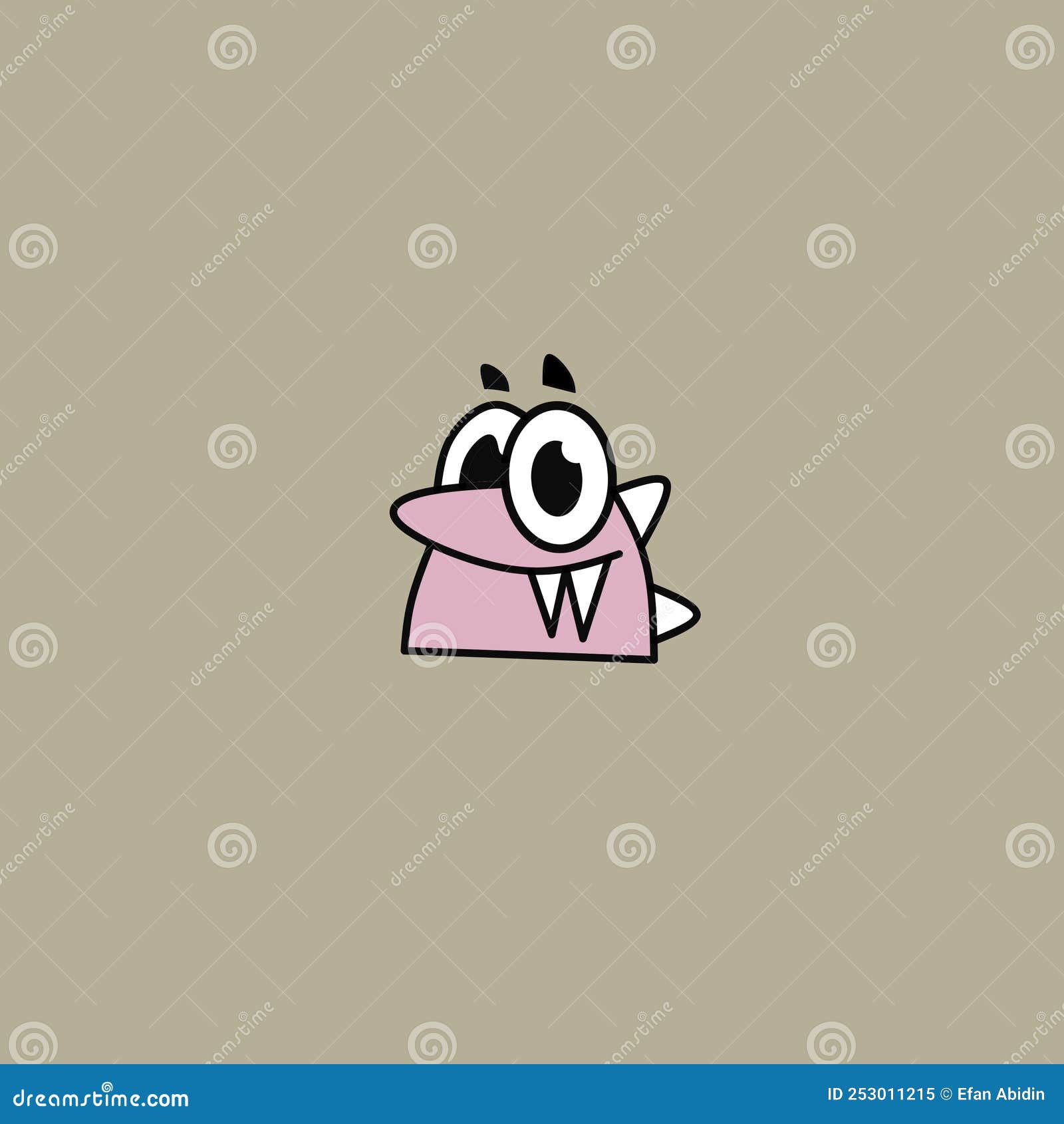 Unique and Cute Character Designs Stock Illustration - Illustration of ...