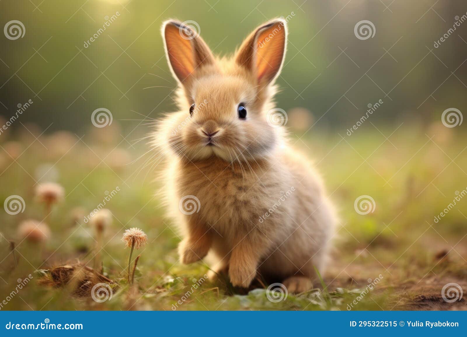 Unique Cute Rabbit. Generate Ai Stock Illustration - Illustration of ...