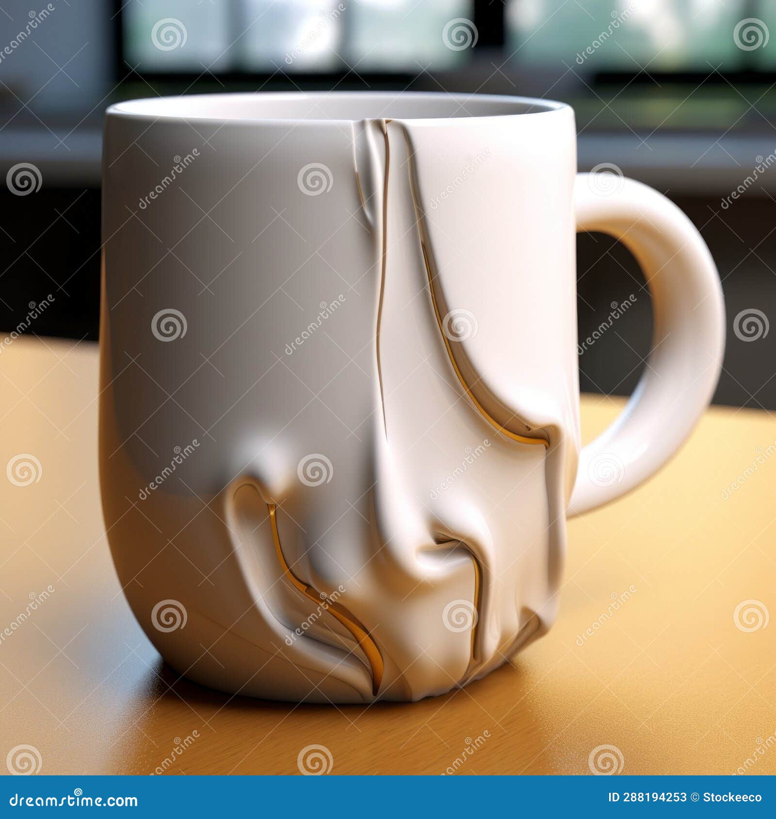 Unique 3d Coffee Mug With Realistic Details And Innovative Design ...