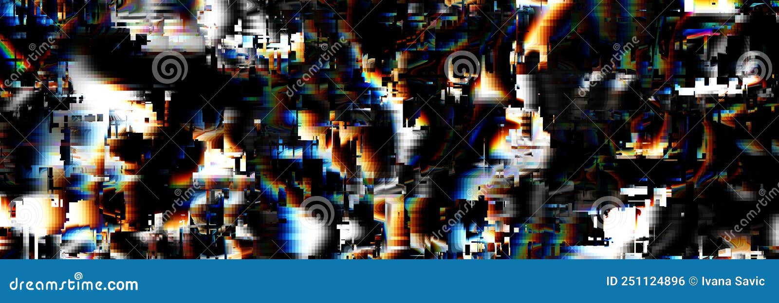 Unique Design Abstract Digital Pixel Noise Glitch Error Video Damage. Abstract Noise Effect ...