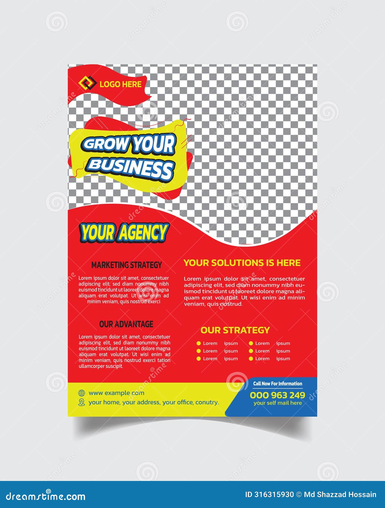 Unique Design Business Flyer and Modern Agency Leaflet Creative ...