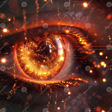 Unique Design of a Human Eye Interacting with HUD Technology for a 3D ...