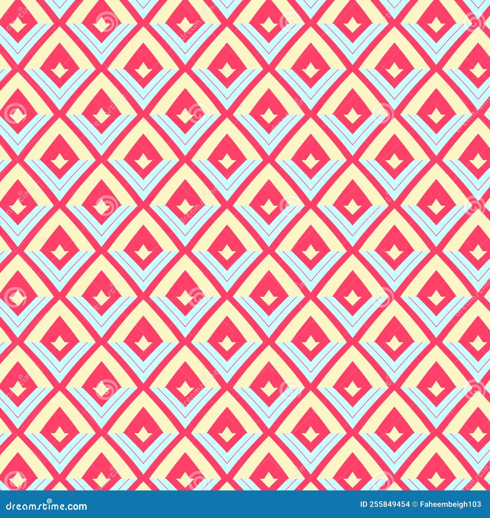 Unique Diagonal Diamond Square Grid Pattern Stock Illustration ...