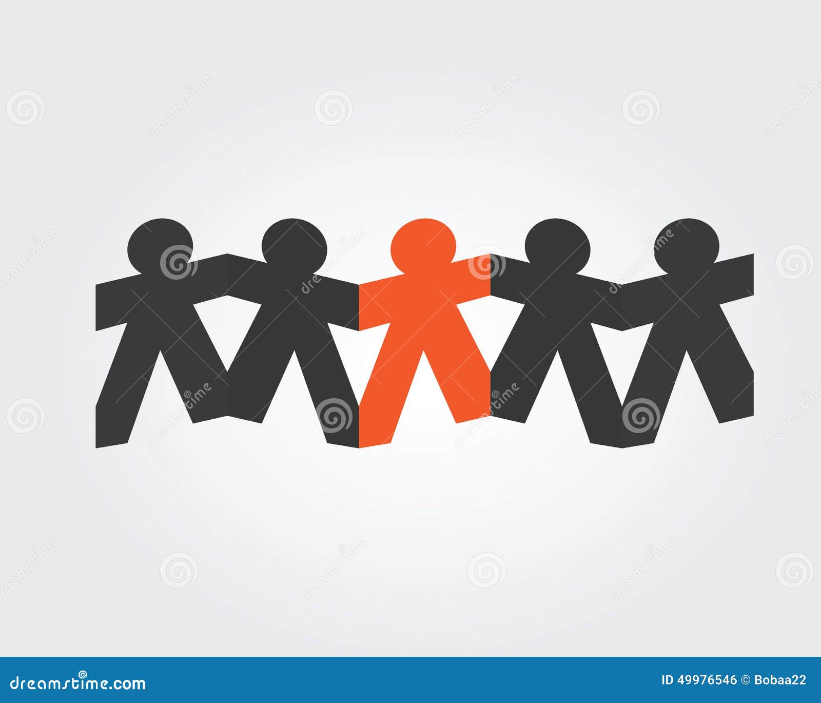 Unique and Different Concept Stock Illustration - Illustration of ...