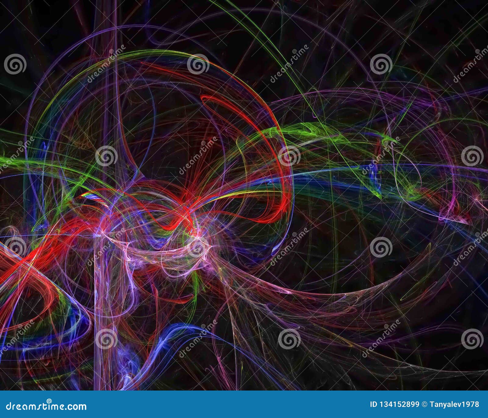 Unique, Effect Digital Abstract Creative Imagination Shape Chaos ...