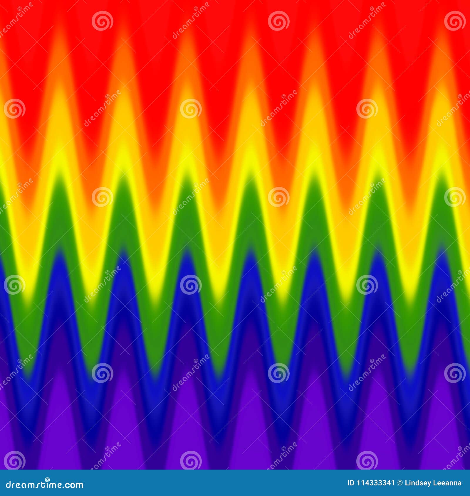 A Unique Digital Illustration Displaying the Rainbow or Aspects Stock ...