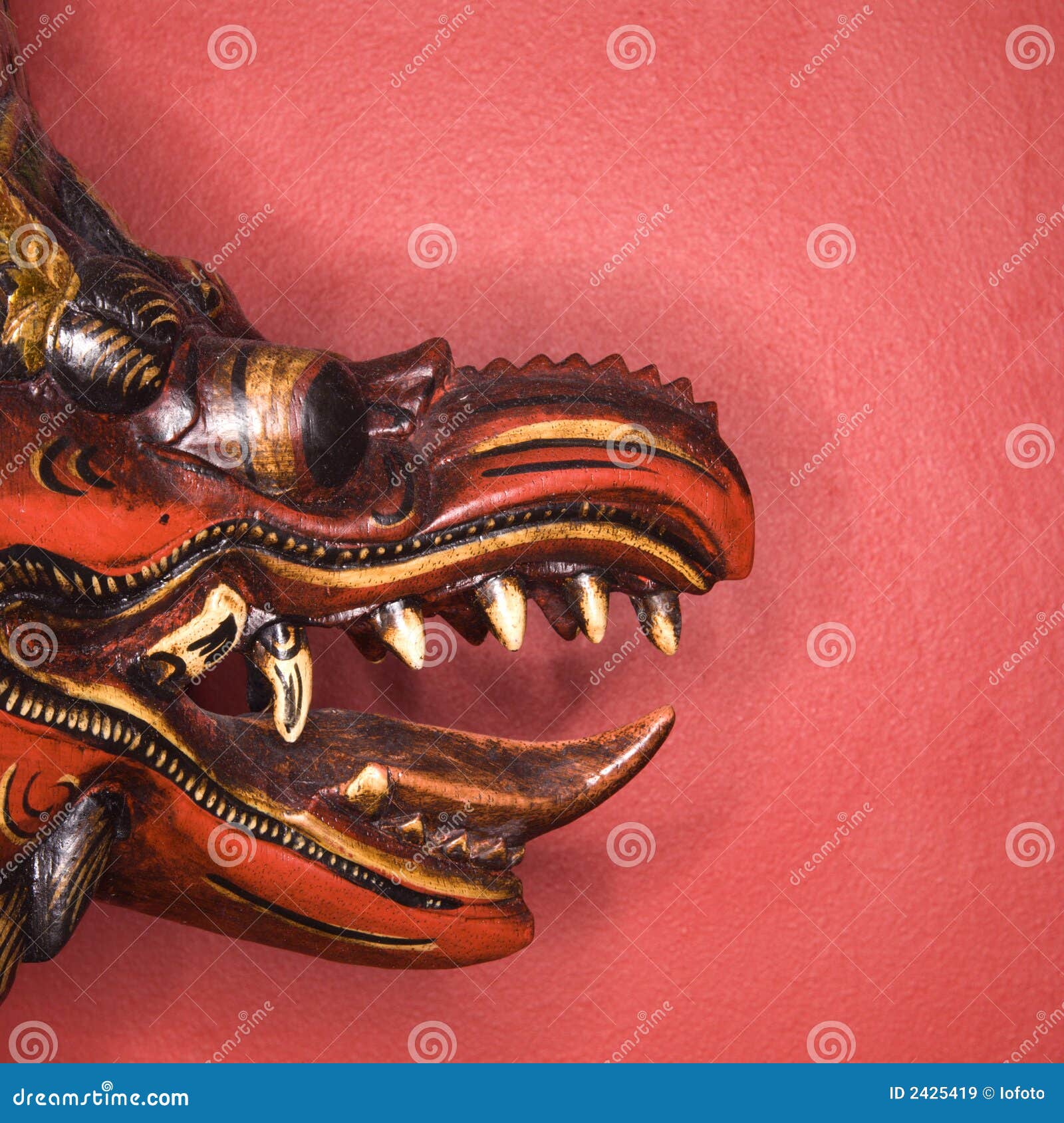 Traditional Chinese Dragon Masks