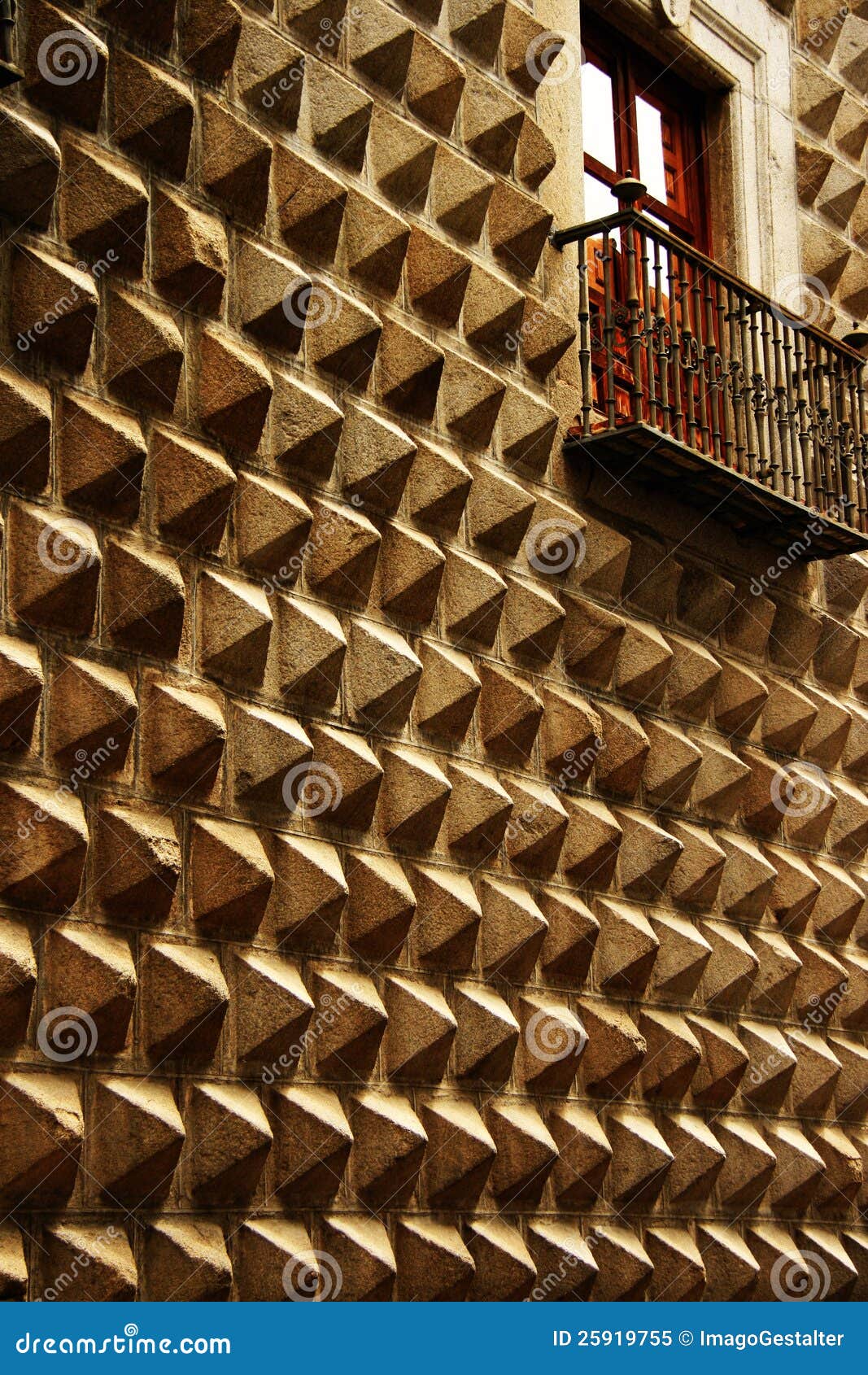 Unique Edgy Architectural Design Stock Image - Image of wall, design ...