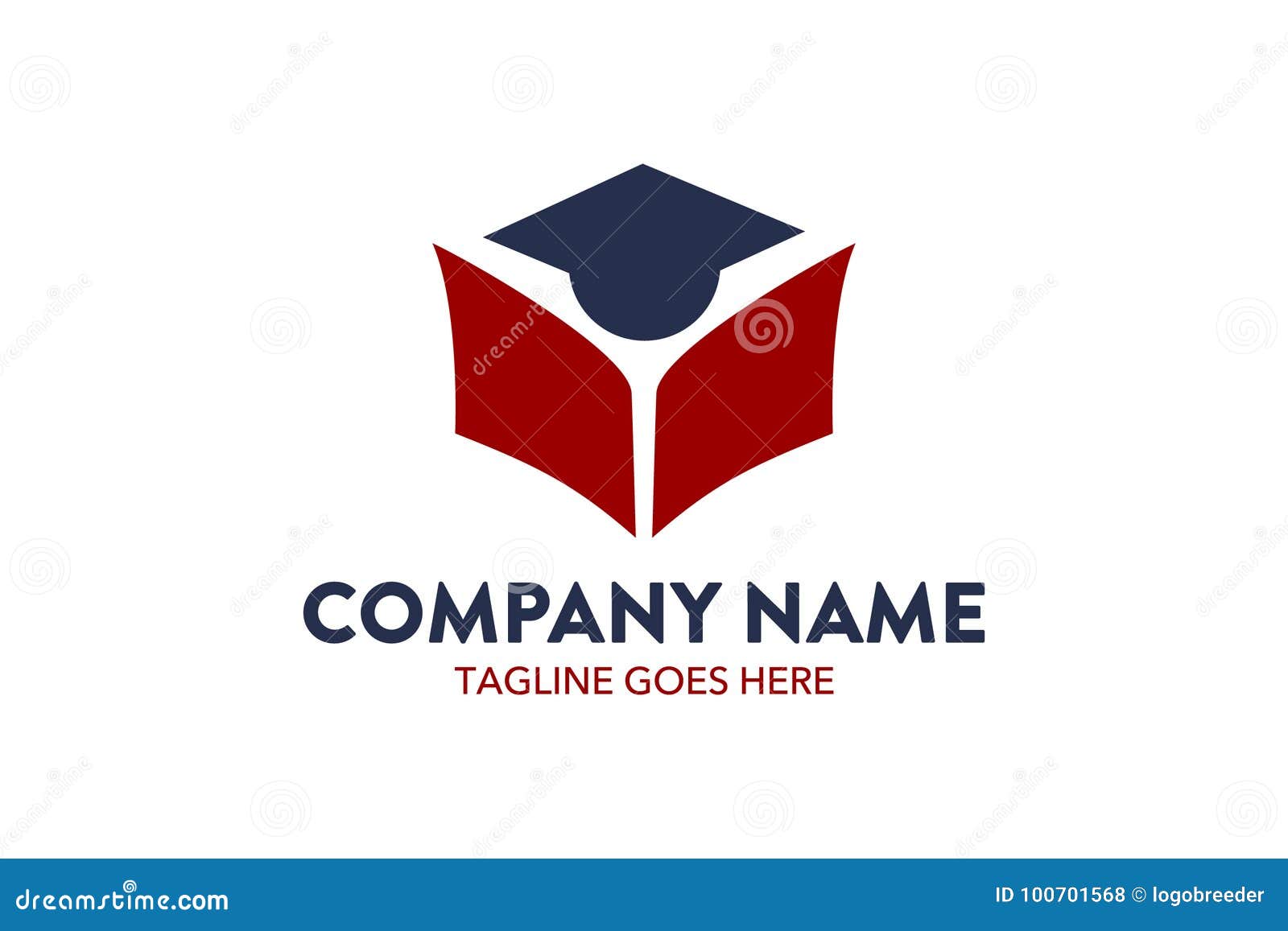 Unique Education Logo Template Stock Vector - Illustration of business ...