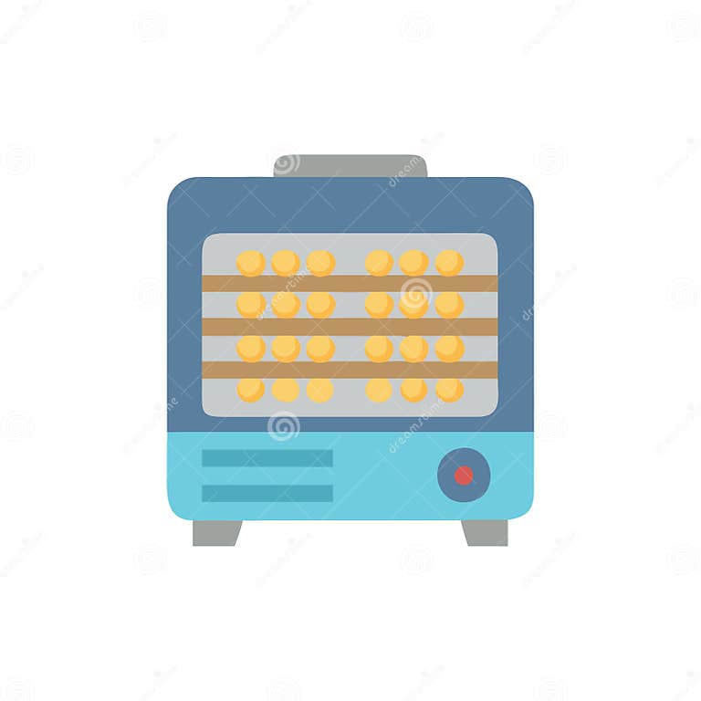 Unique Food Dehydrator Electrical Icon Stock Illustration ...