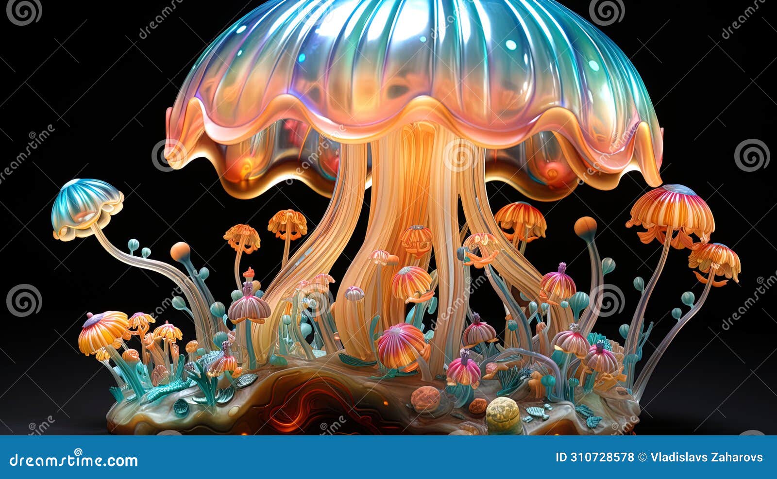 Unique Forms and Sizes of Underwater Creatures, Like Architectural ...