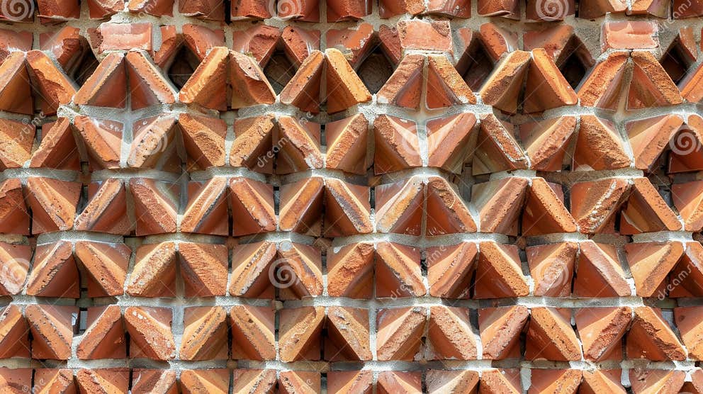 Unique Fractal Patterned Brickwork - Geometric Architectural ...