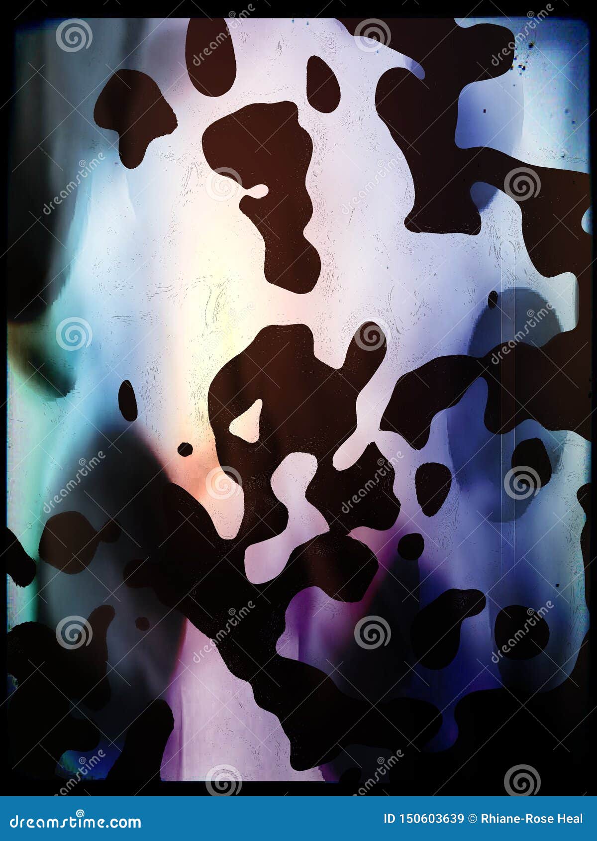 Unique Funky Abstract Colourful Shape Design Pattern Stock Image ...