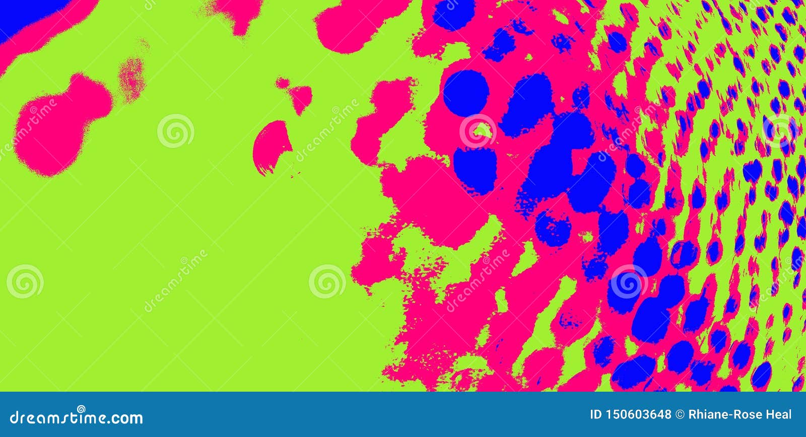Unique Funky Abstract Colourful Shape Design Pattern Stock Photo ...