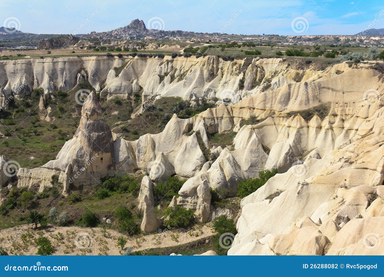Unique Geological Formations, Cappadocia Stock Photo - Image of geology ...