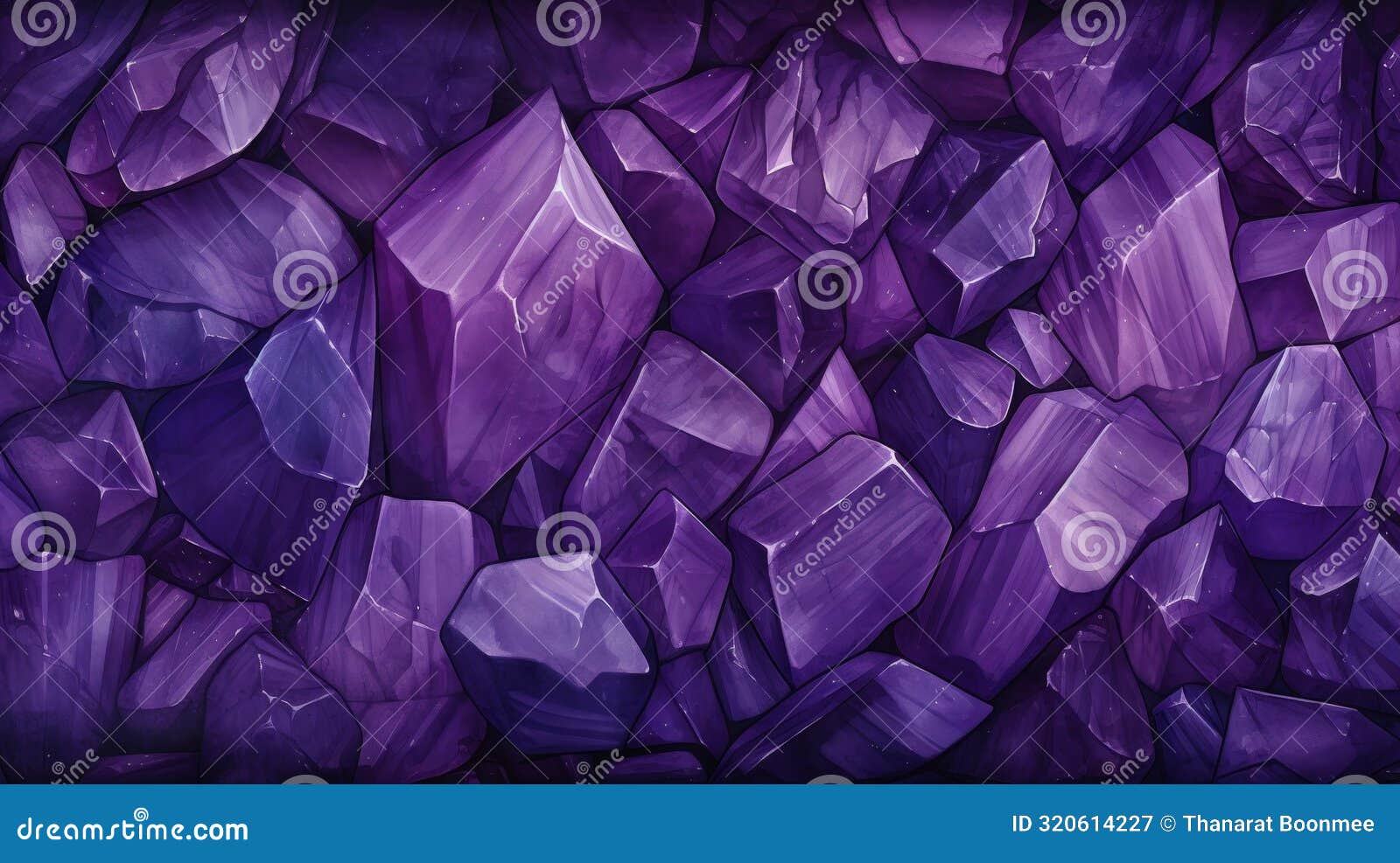 Unique Geometric Geode Design with a Modern Twist Using Flat Textures ...