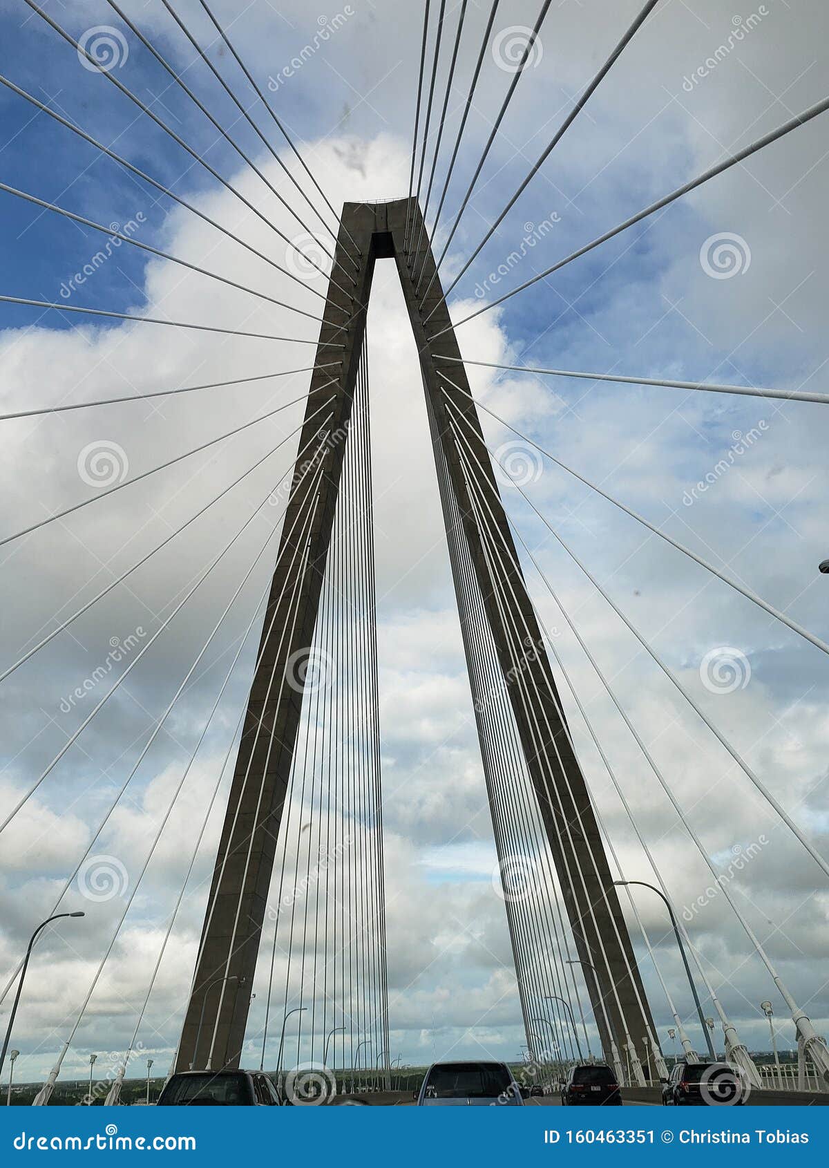 Unique Going Under a Bridge View Stock Image - Image of view, unique ...