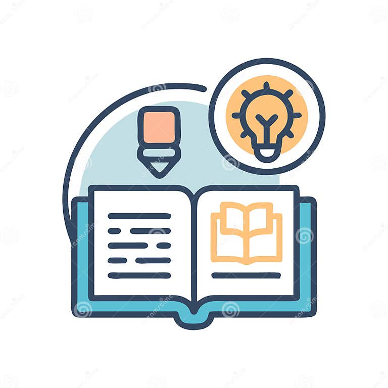 Unique Knowledge Kit Graphic Stock Vector - Illustration of university ...