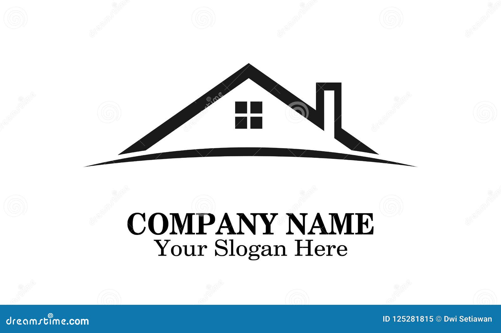 Unique house logo design stock vector. Illustration of apartment ...