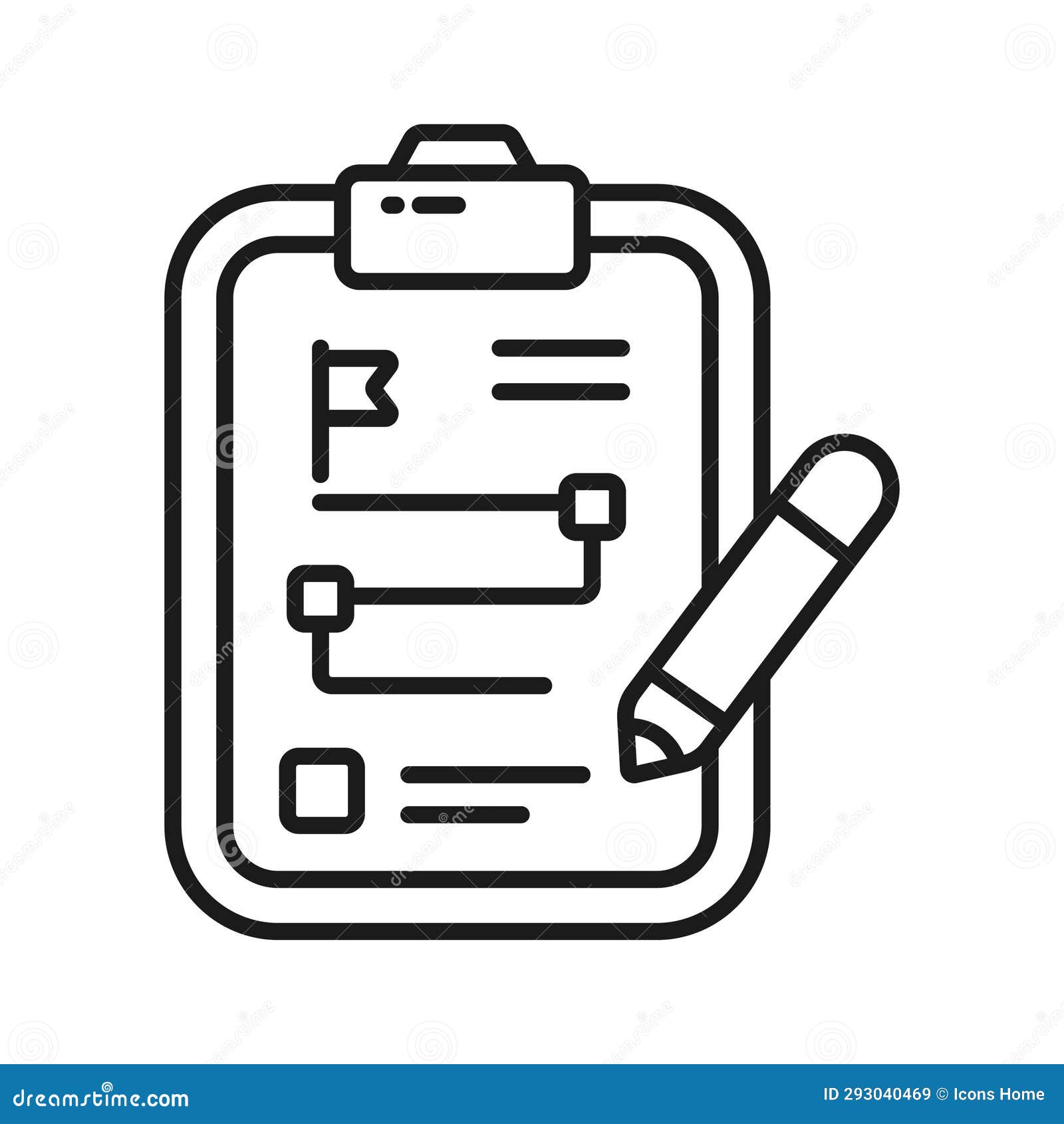 Unique Icon of Business Strategic Planning, Editable Vector of Tactical ...