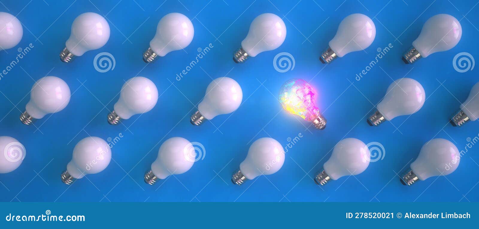 The unique idea stock illustration. Illustration of electrical - 278520021