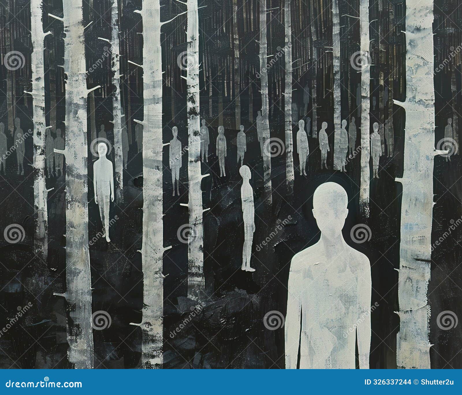 Unique Identity Shines in a Forest of Uniformity a Singular White ...