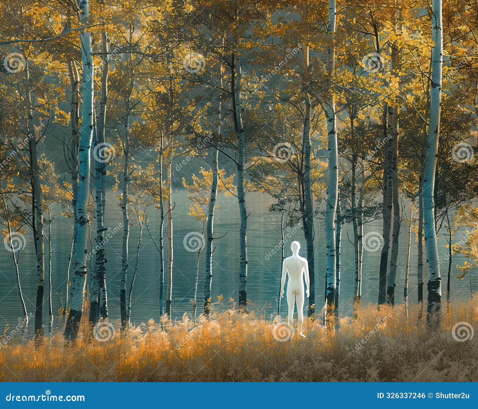 Uniformity, Identity, Monotony, Many Identical Dolls Stand In A Row ...