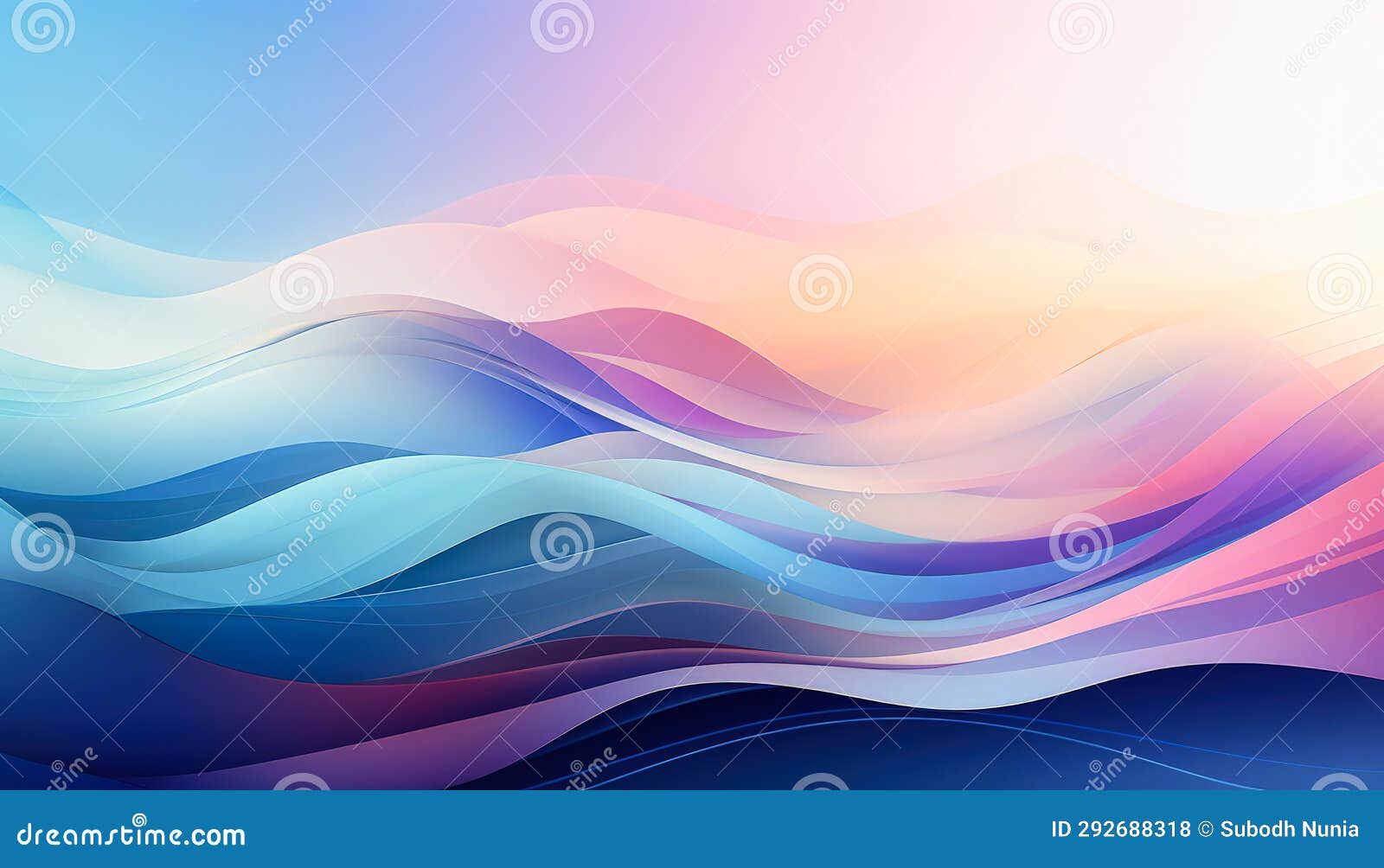 Wave Vector Illustration and Oceanic Charms Water Waves Vector and ...