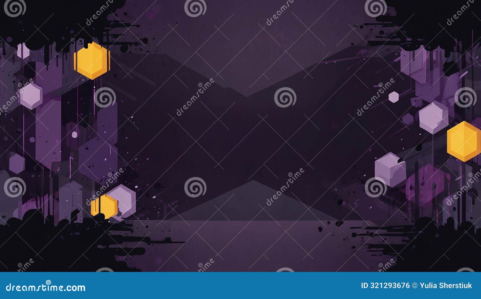 Modern Abstract Purple Gaming Background. 2d Style Stock Photo - Image ...