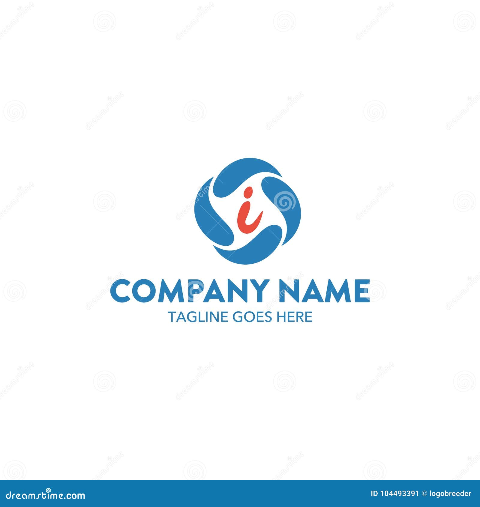 Unique Insurance Logo Template. Vector Stock Vector - Illustration of ...
