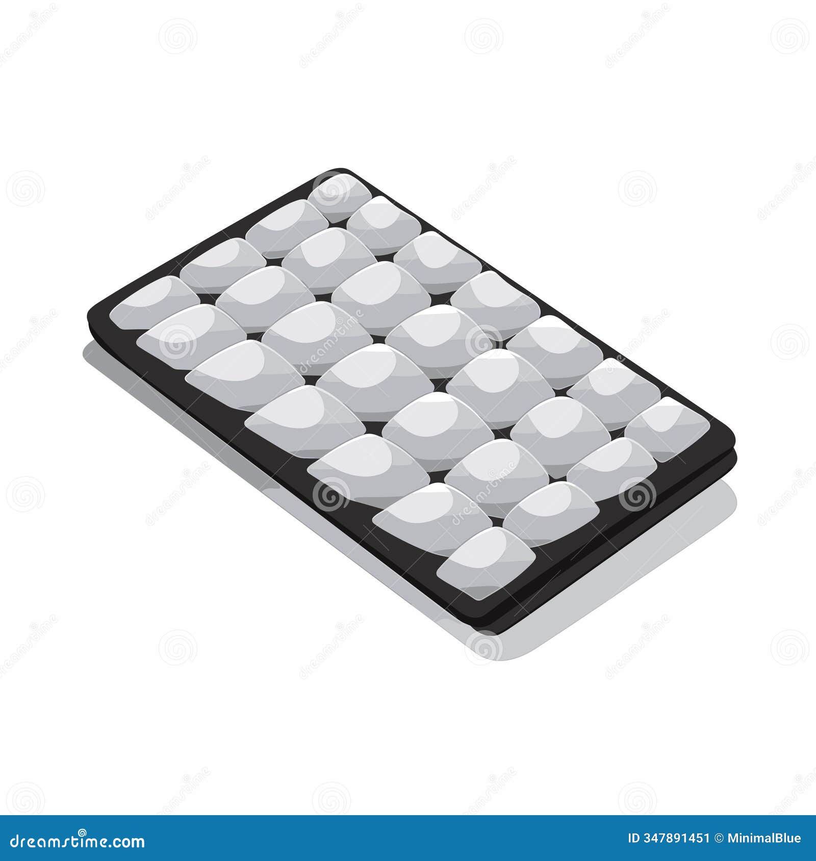 Unique Keyboard Design Featuring Circular Keys in a Modern Layout Stock ...