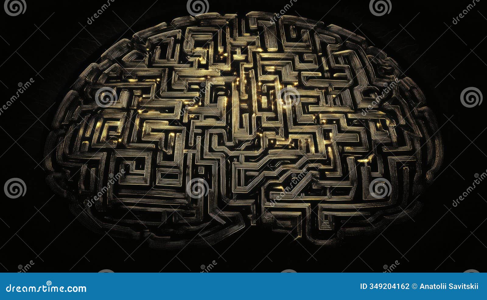 A Unique Labyrinth Architecture Resembling a Human Brain Features ...