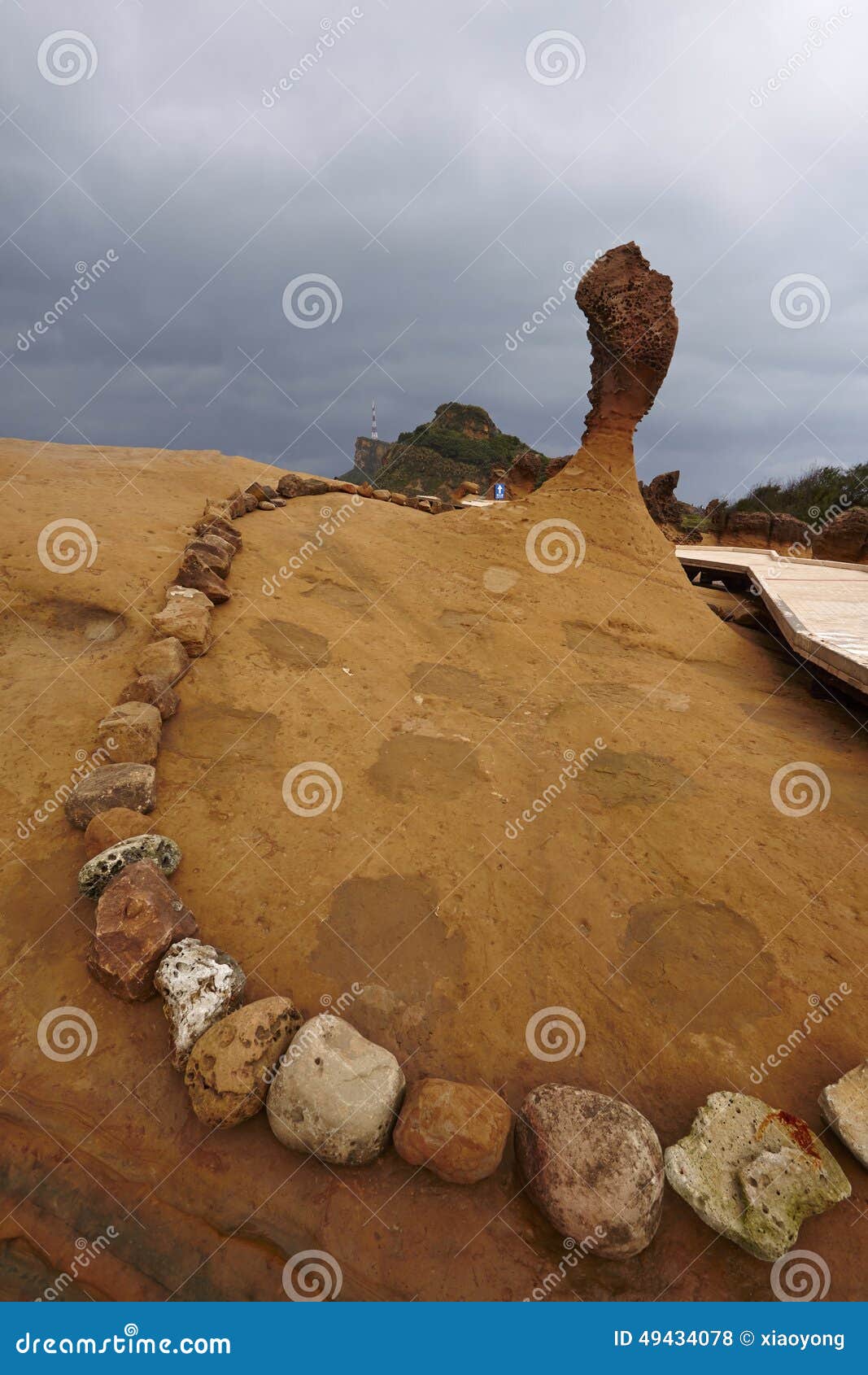The Unique Landform and Landscape of Taiwan North Coast Stock Photo ...