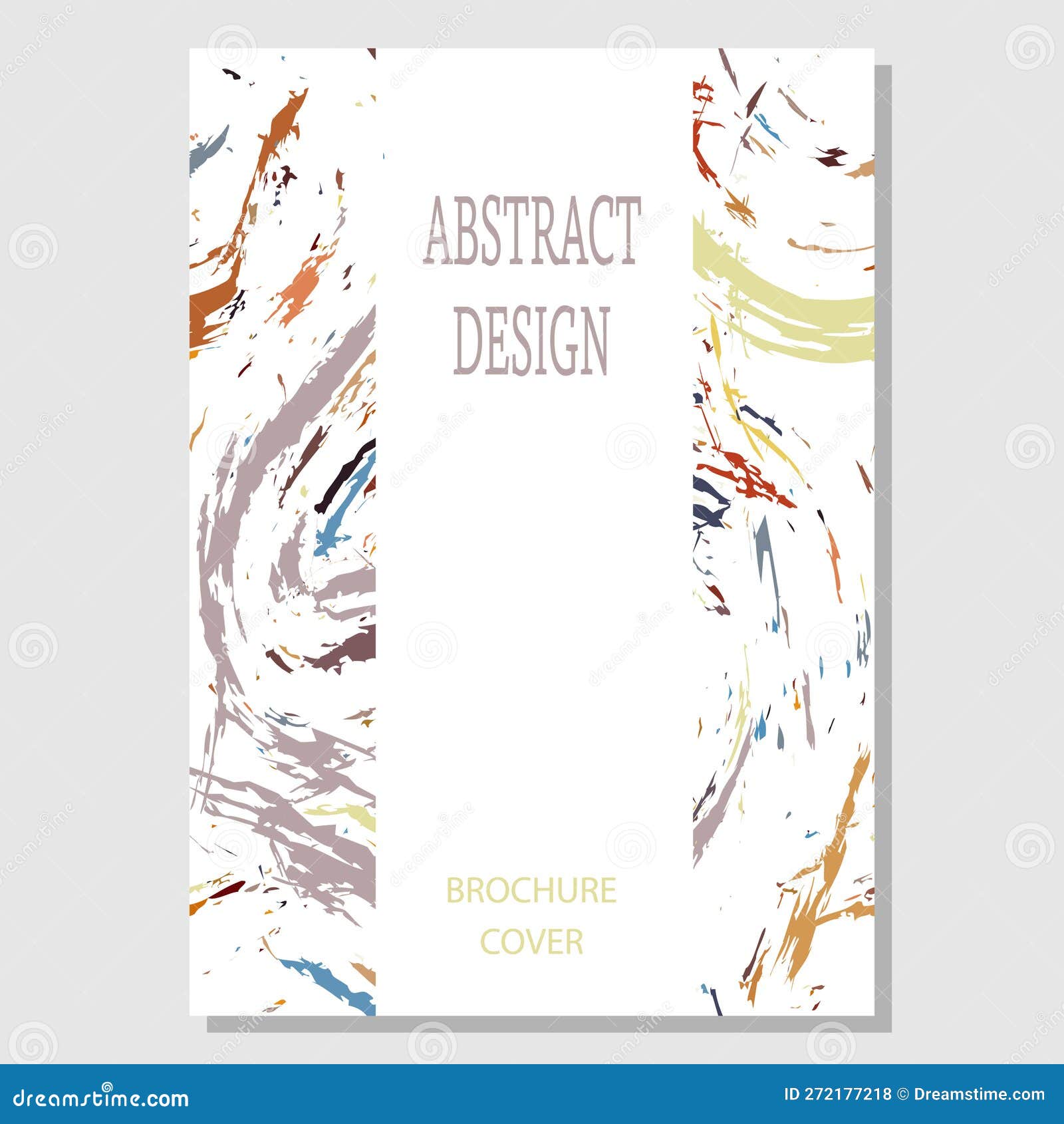 A Unique Layout of Corporate Design for Title Pages, Covers, Books ...