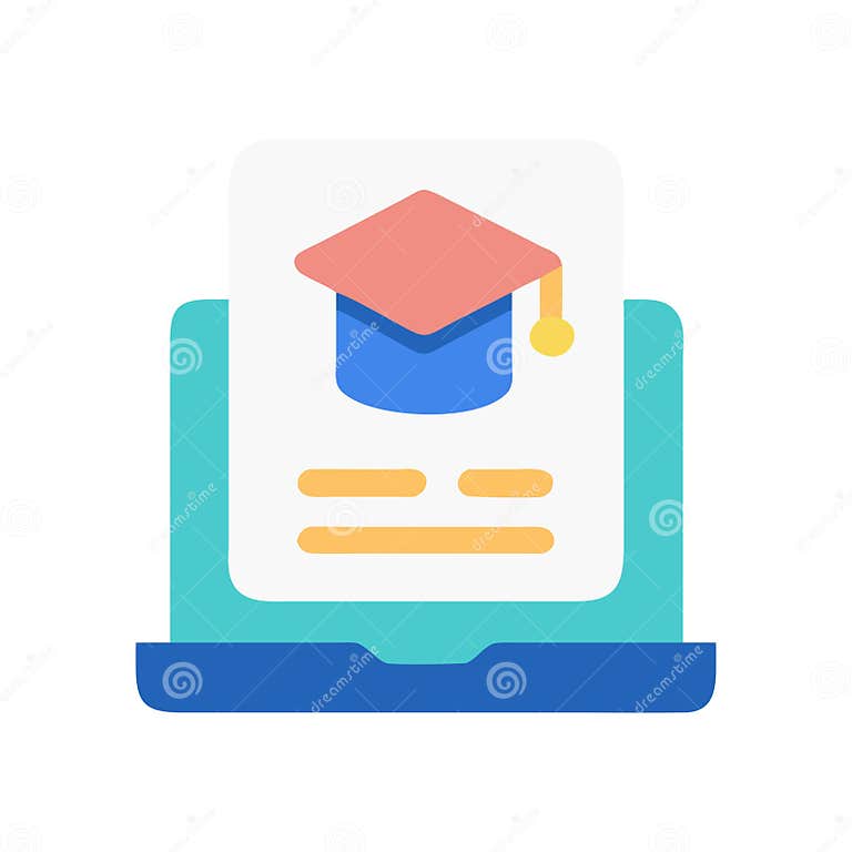 Unique Learning App Icon Artwork Stock Vector - Illustration of modern ...