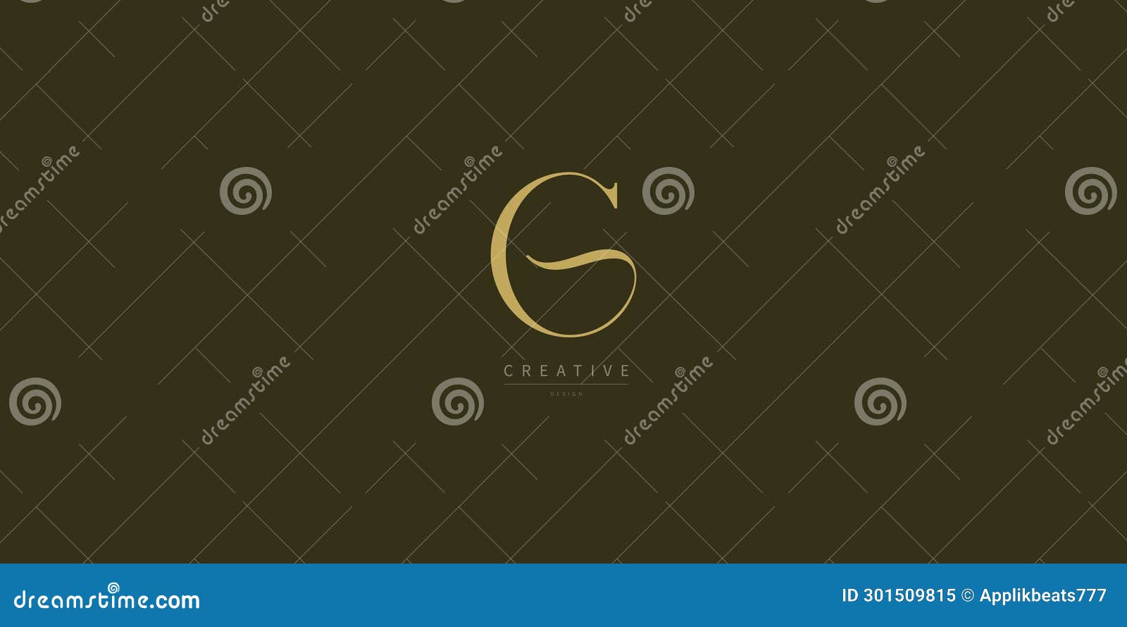 Unique Letter G Logo Design Stock Vector - Illustration of concept ...