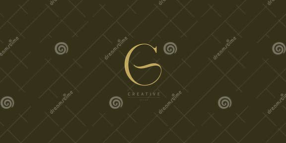 Unique Letter G Logo Design Stock Vector - Illustration of concept ...