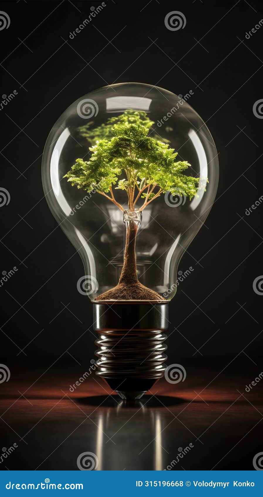 A Unique Light Bulb Design stock photo. Image of generated - 315196668