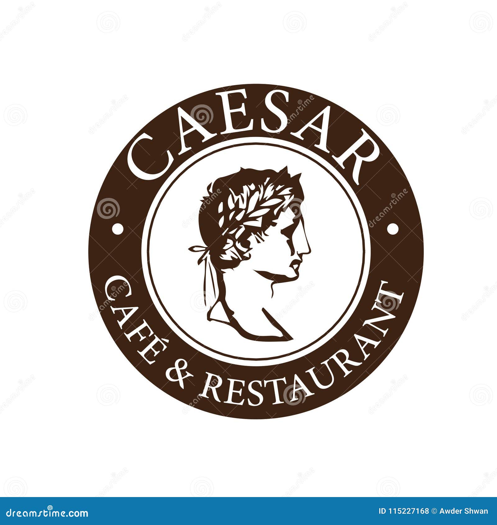 Caesar Logo Royalty-Free Cartoon | CartoonDealer.com #47894291