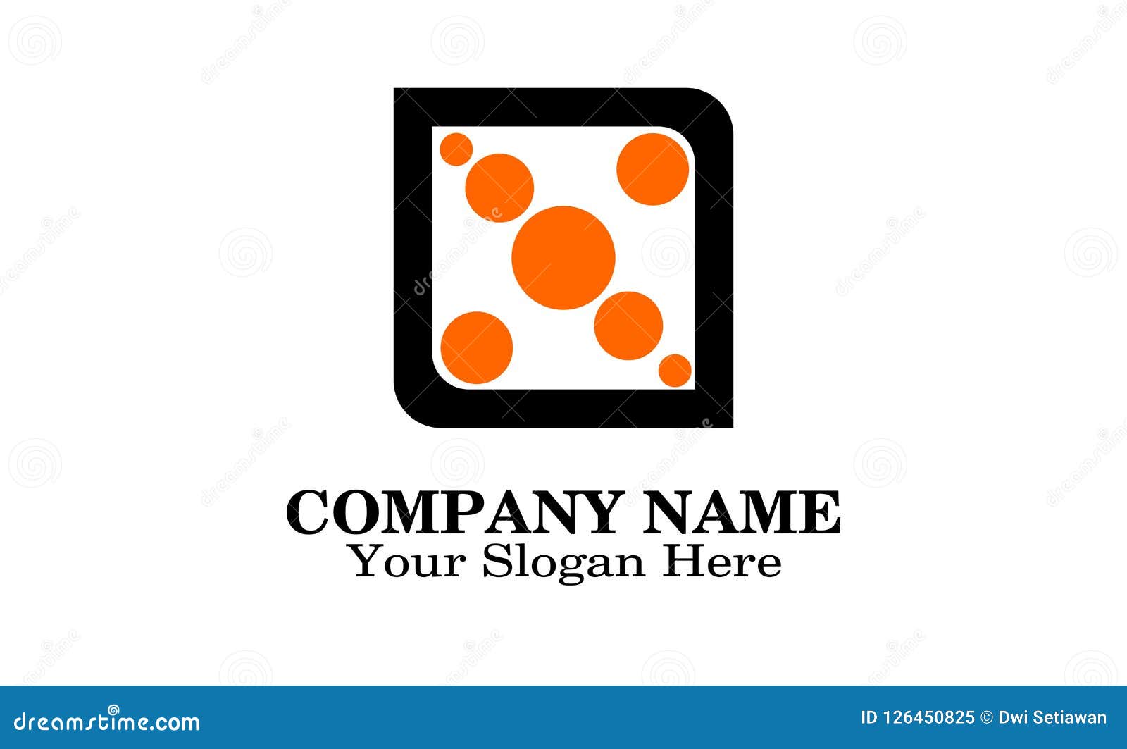 Unique logo design circle stock vector. Illustration of company - 126450825