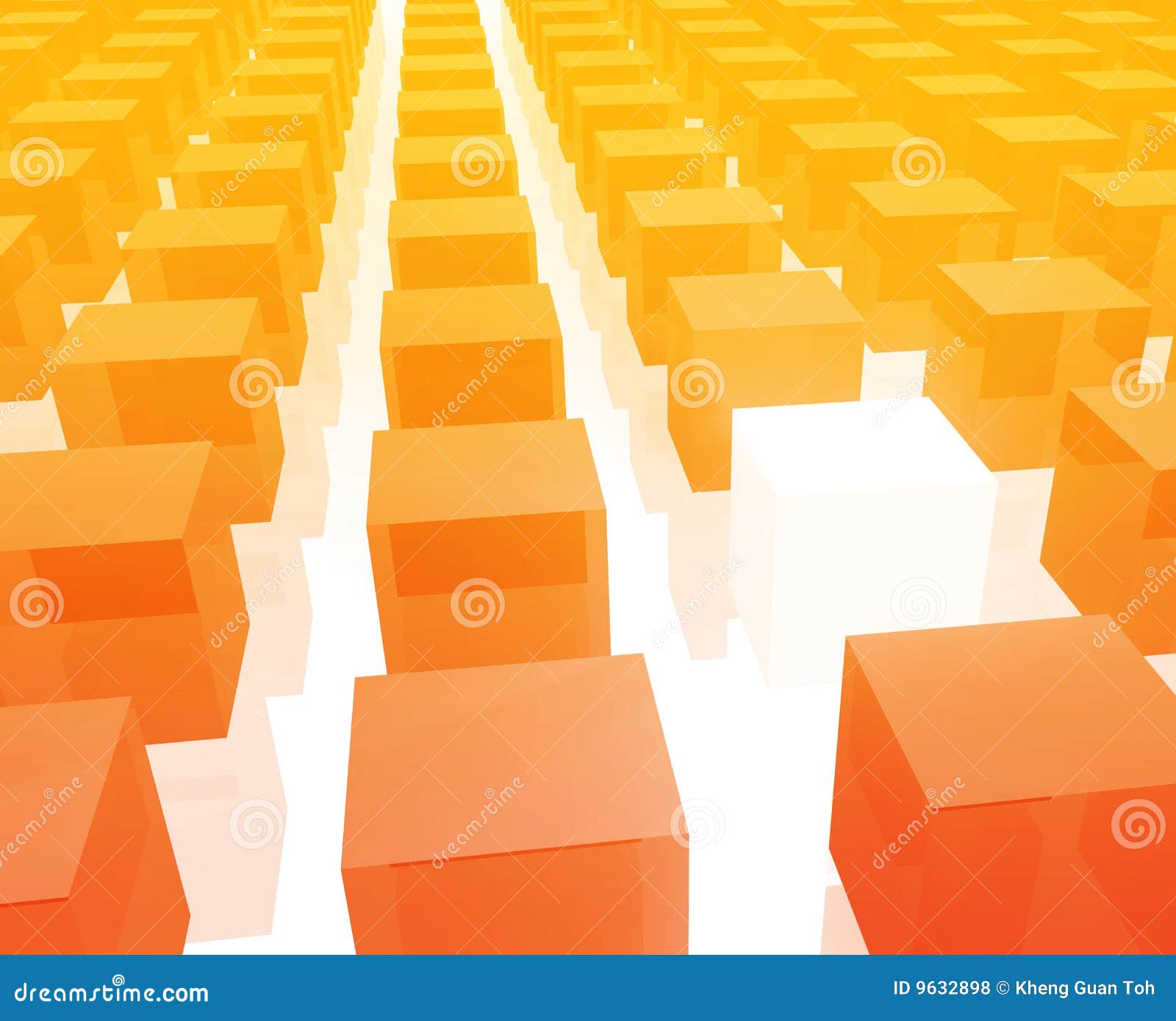 Unique among many stock illustration. Illustration of internet - 9632898