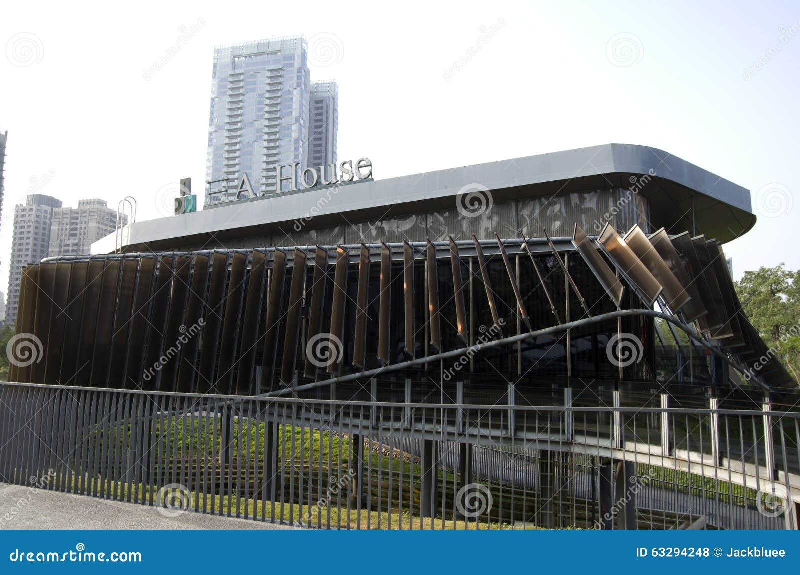 Unique Modern Architecture Design Editorial Stock Photo - Image of ...