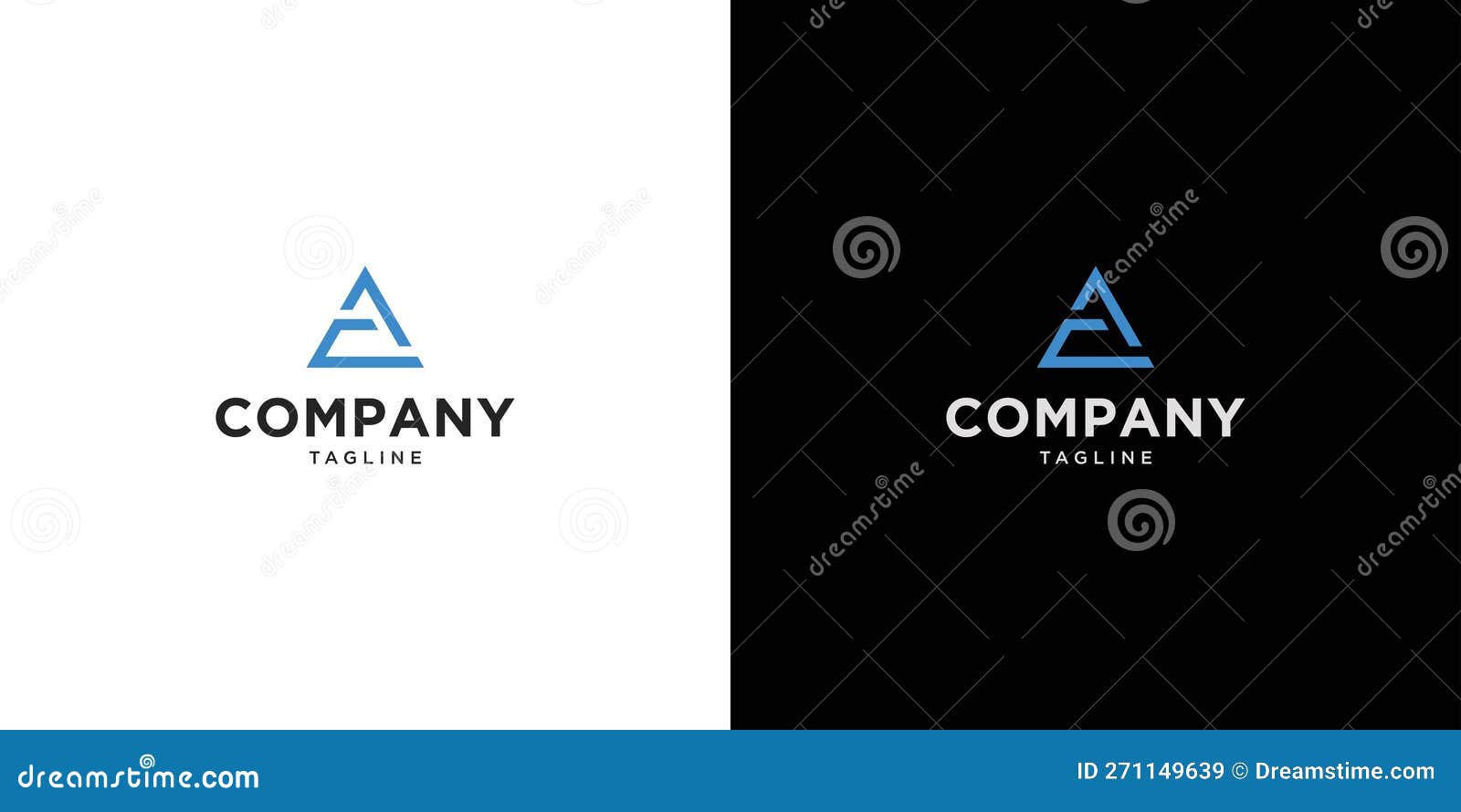 Unique and Modern EA Initials Logo Design Stock Vector - Illustration ...