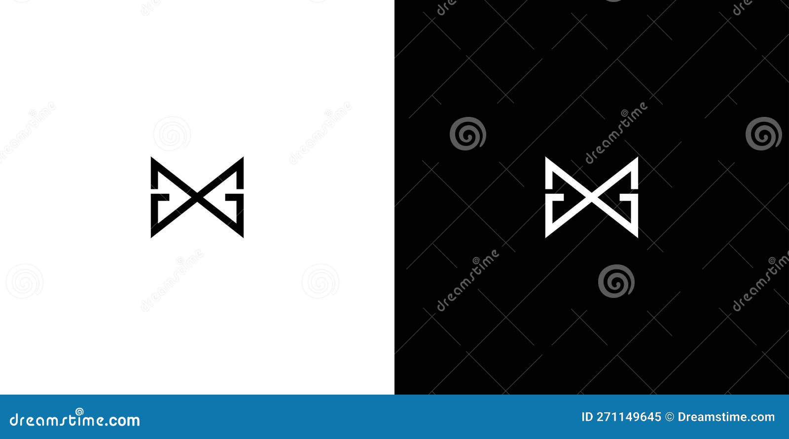 Unique and Modern GG Infinity Initials Logo Design Stock Vector ...