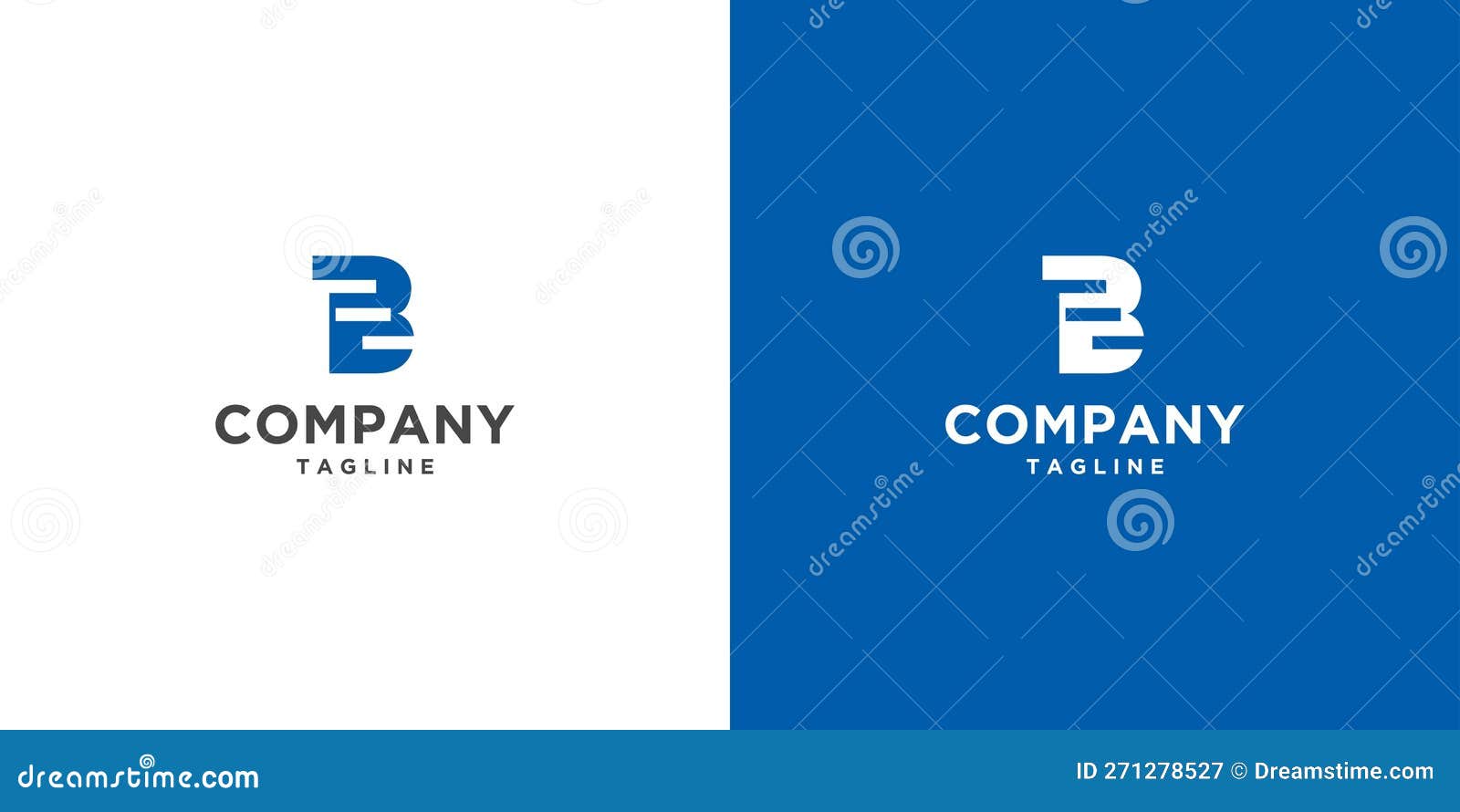 Unique and Modern Letter B Initial Ladder Business Logo Design Stock ...