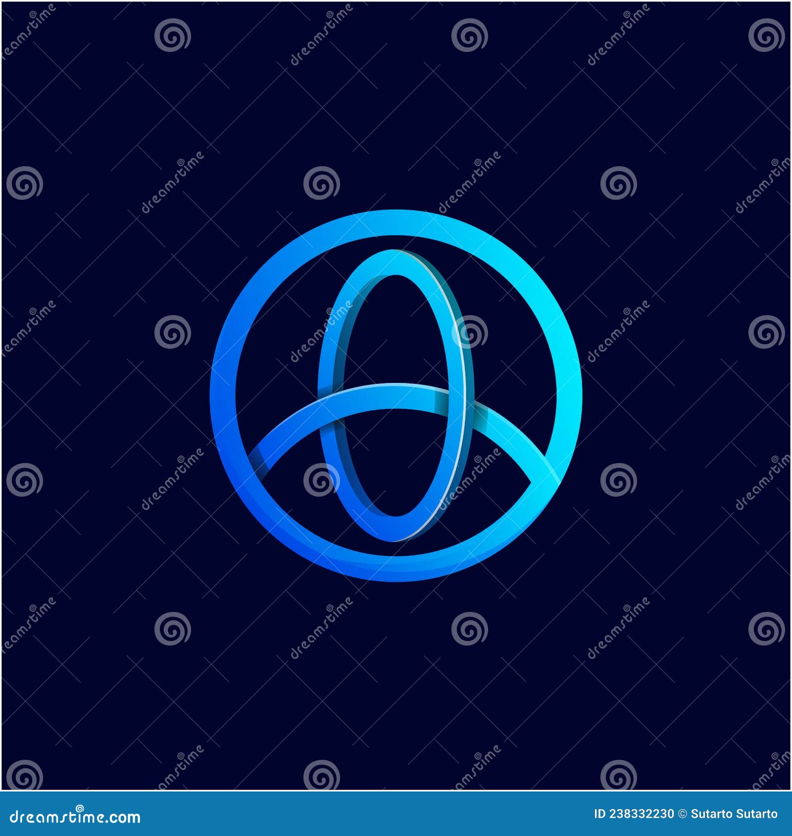 Unique Letter O Gradient Logo Stock Vector - Illustration of modern ...